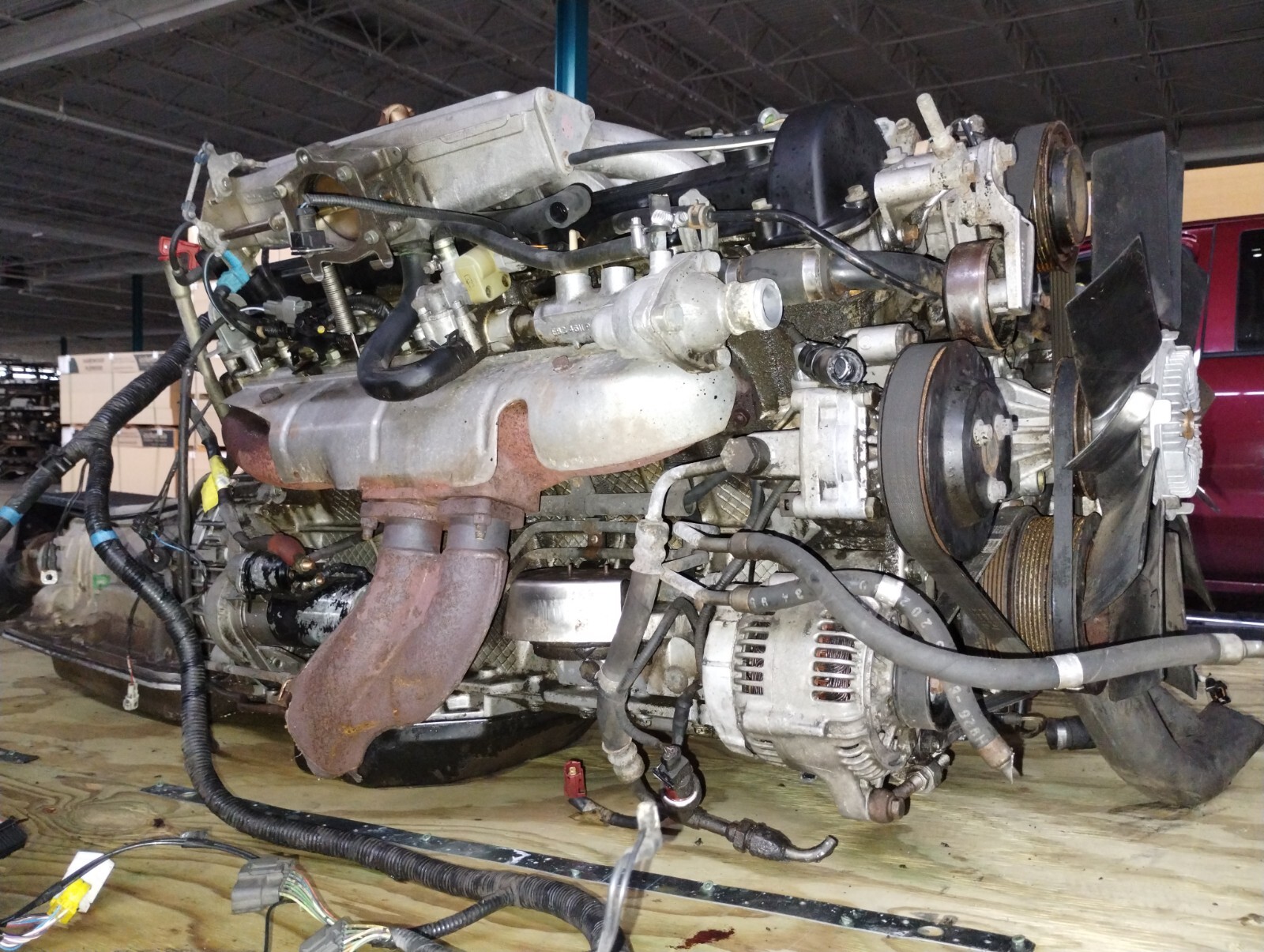 1995-1997 Jaguar XJS XJ12 6.0L V12 Complete Engine and Transmission ...