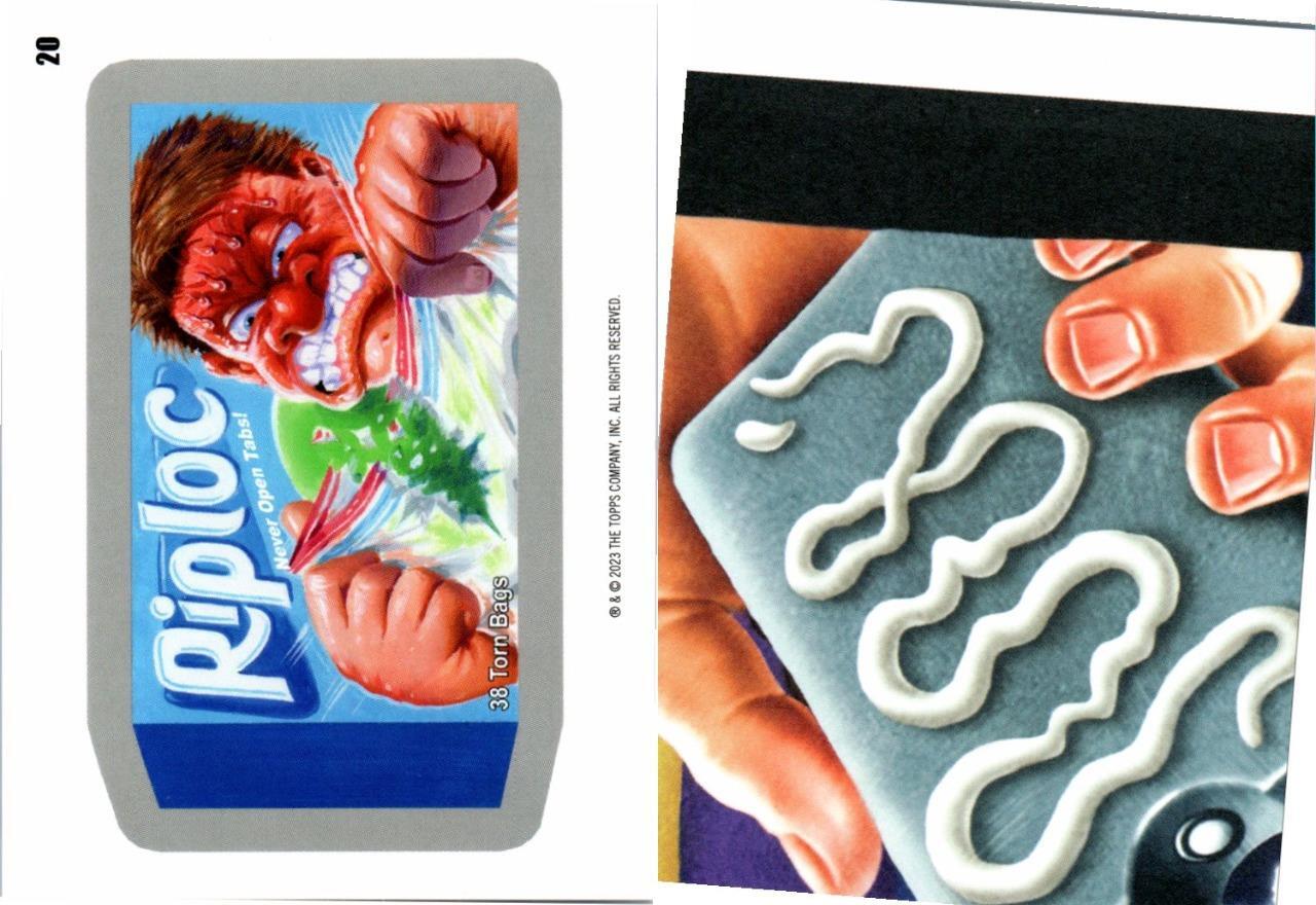 2023 Wacky Packages ALL NEW SERIES SILVER PARALLEL LIMITED CARD 20 RIPLOC | eBay