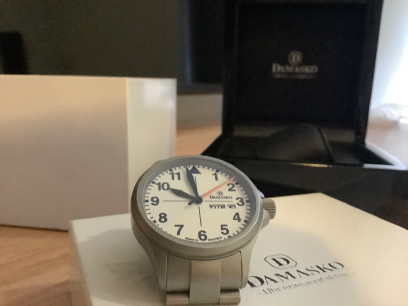 Damasko DA37 full-lume ice hardened watch with bracelet | eBay