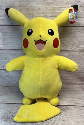 Pokemon Pikachu 24 inch Large Stuffed Plush GameStop With Tags | eBay