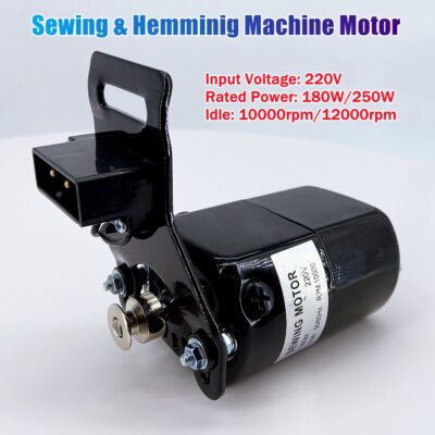 220V 180W 250W Household Foot Stepping Sewing Machine Motor Hemming | eBay