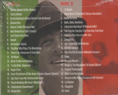 DEAN MARTIN "ITALIAN LOVE SONGS" Brand New 2 CD set - 40 SONGS | eBay ...