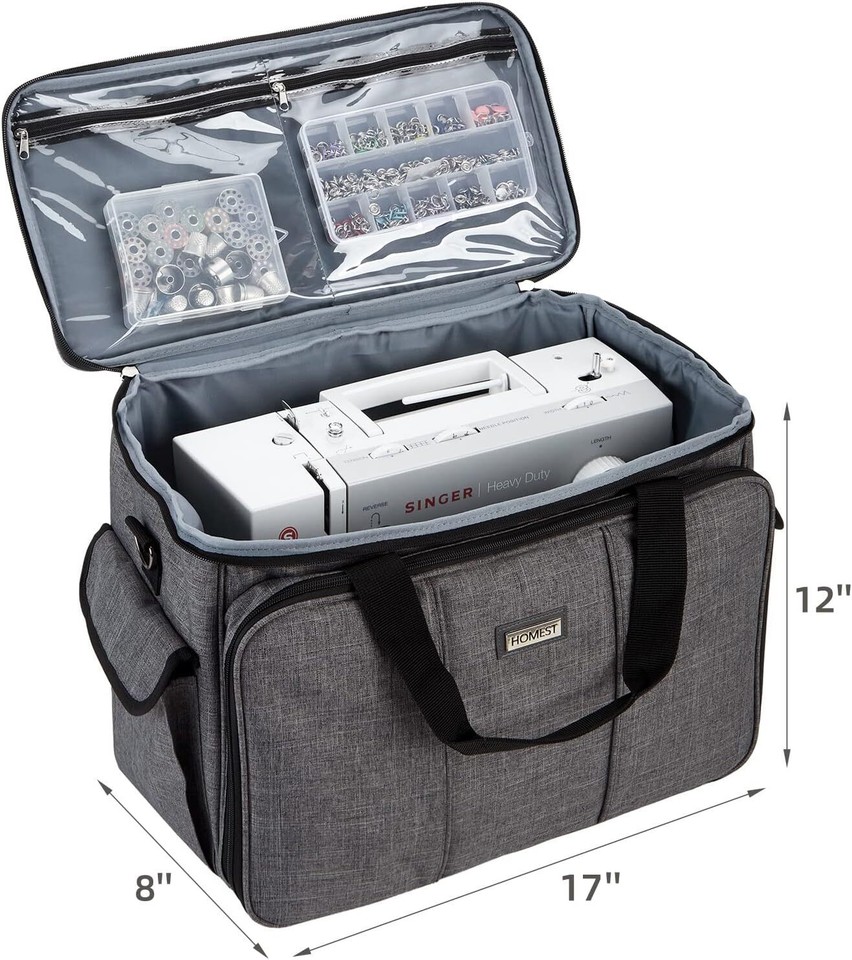 Singer Universal Sewing Machine Tote Storage Case Carry Bag | eBay