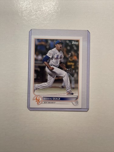 2022 Topps EDWIN DIAZ Mets #267 Online Exclusive Card PWE | eBay