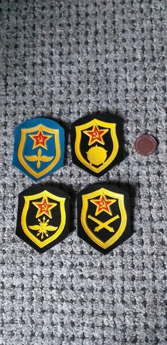 Communist Patches Russian Karl Marx Party X 4 Cloth Soviet Union new ...