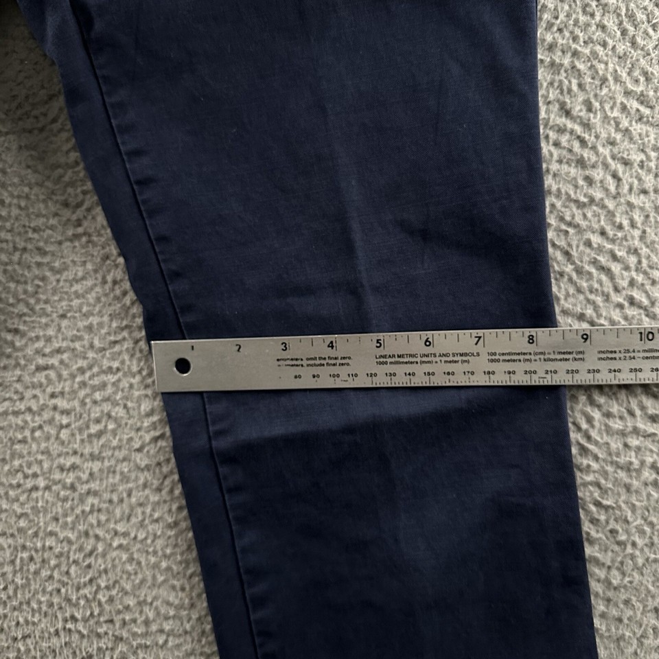 Gap Mens Pants Blue Size 31x32 Chino Slim Fit 100% Cotton | eBay
