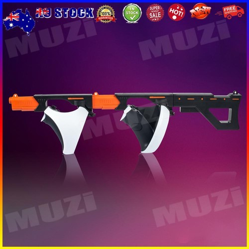 AU Magnetic Gun Stock VR Shooting Gun Controller for PSVR2 (Black ...