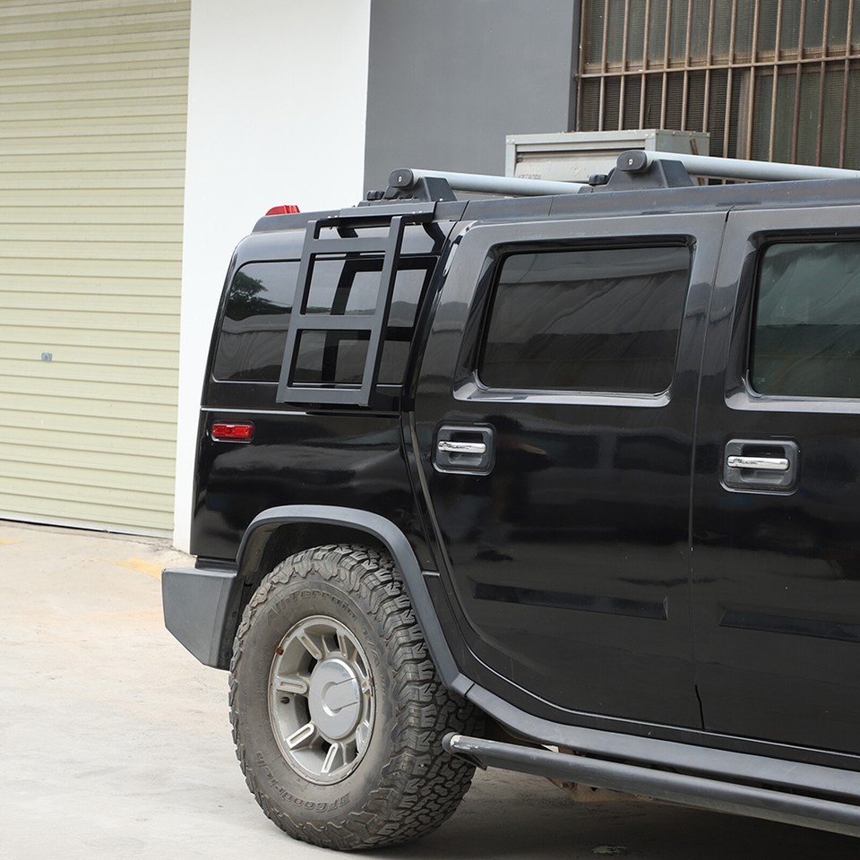 Back Rear Roof Ladder Tailgate Driver Passanger Side Ladder for Hummer ...