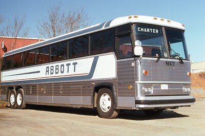 Original Bus Slide Abbott Bus Lines Charter 02/1980 Slide 24 | eBay