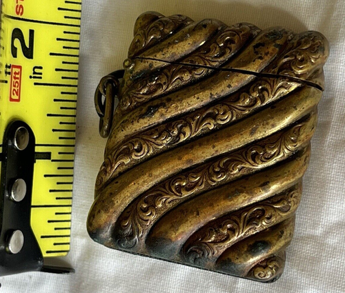 Vinatge Metal Match Stick Holder - Pre-owned | eBay