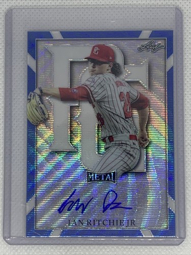 2021 LEAF METAL PERFECT GAME ALL AMERICAN CLASSIC IAN RITCHIE JR 3/10 ...