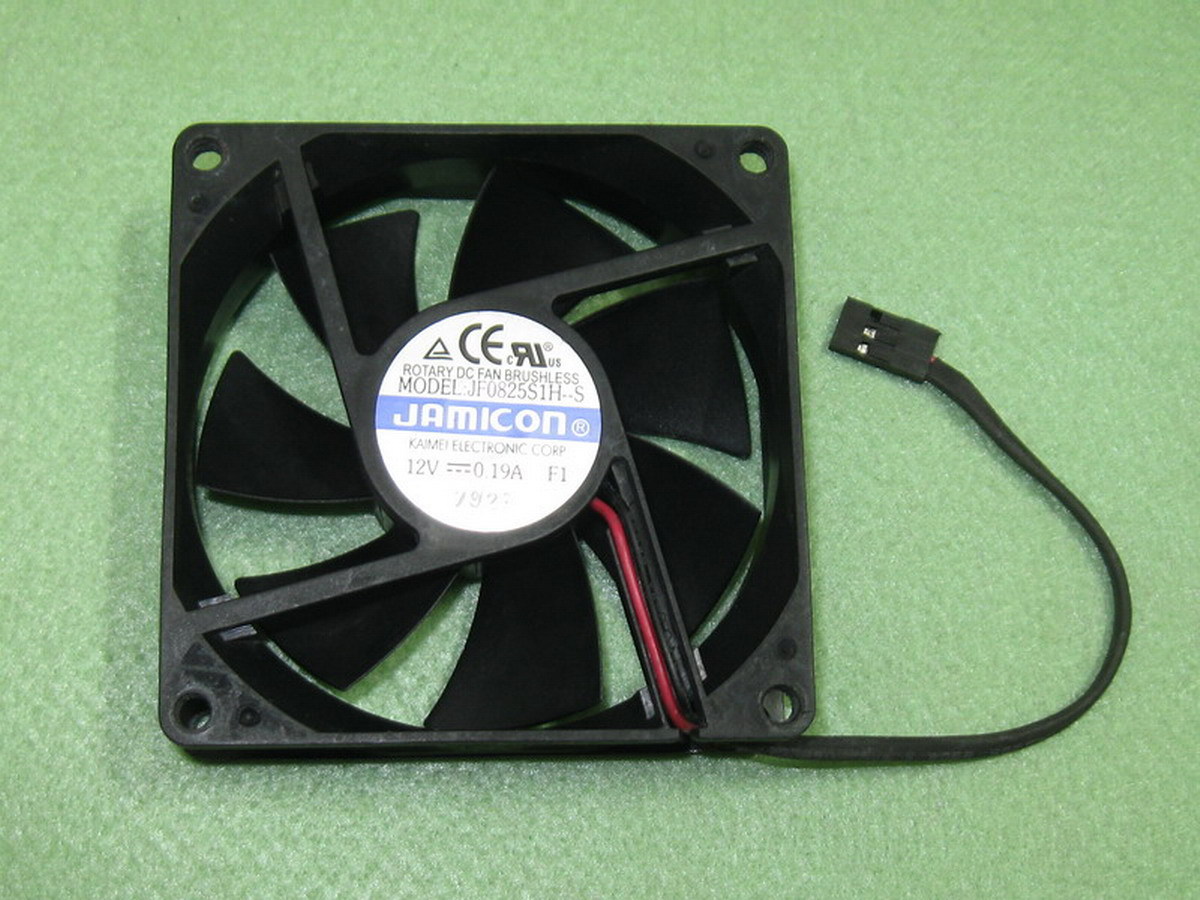 JAMICON JF0825S1H 8025 80mm x 80mm x 25mm Cooler Cooling Fan 12V 0.19A ...