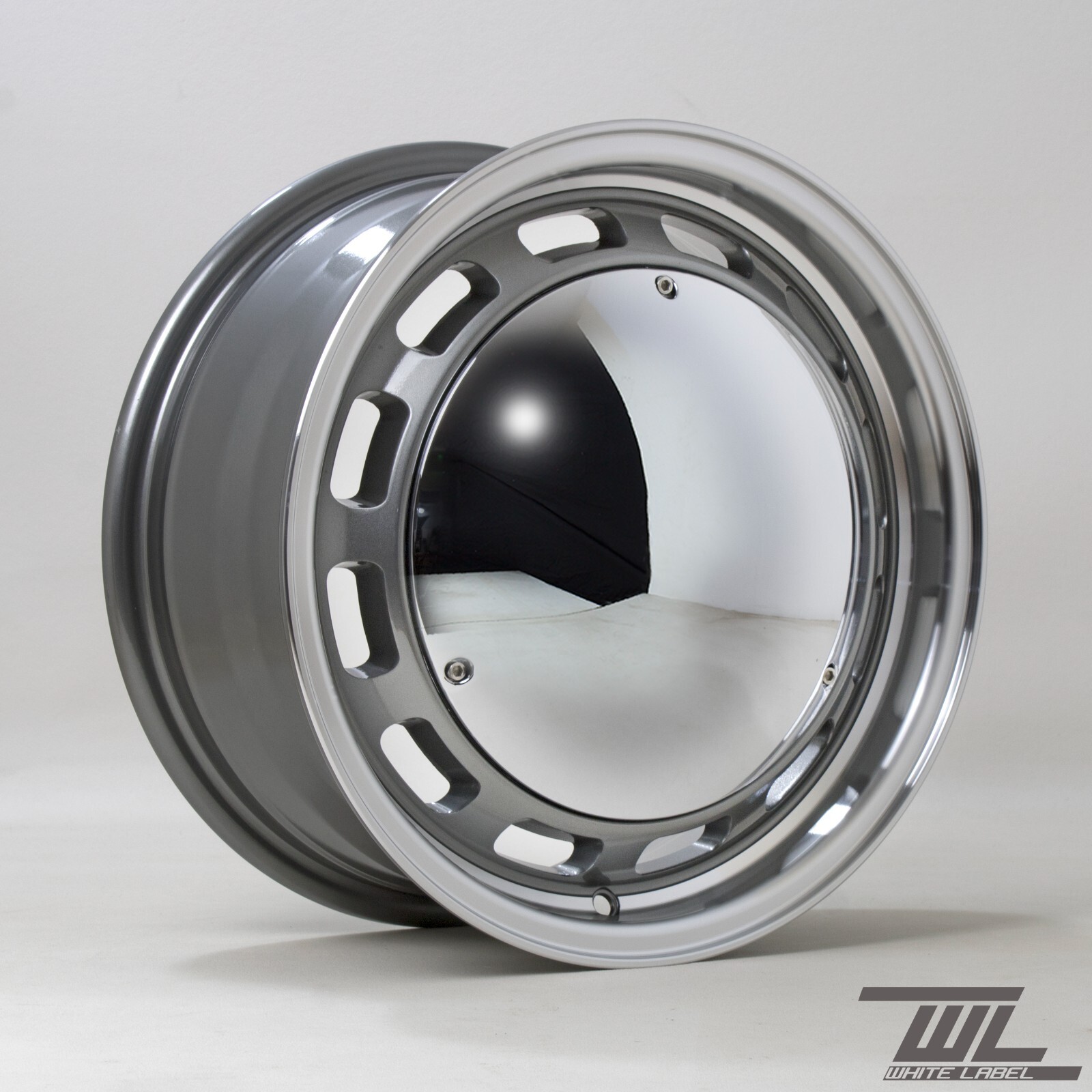 White Label Smoothie 16x7 Alloys GM ET30 fits Fiat 500 Smoothy Smooth ...
