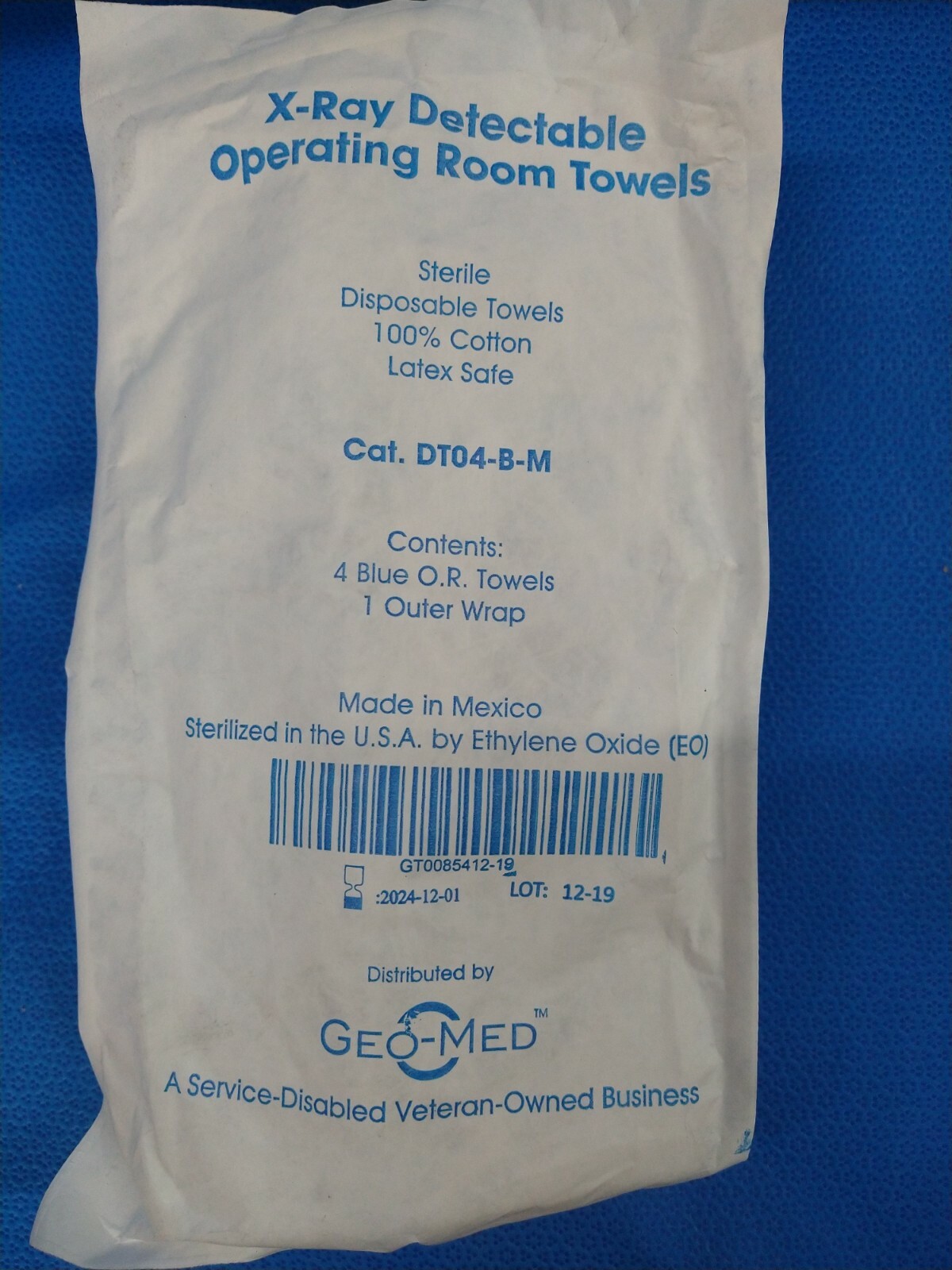 X-Ray Detectable Operating Room Towels | eBay
