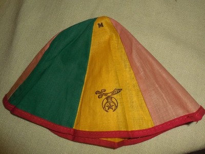 Vintage Orak Shriner Temple Hat Cap Beanie 1950s?? | eBay