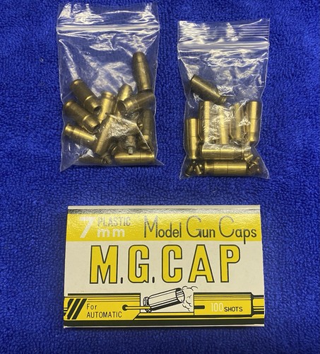 Original Box Of MGC Caps For Model Gun 7mm Only 50, And 9mm, 380 Dummy ...