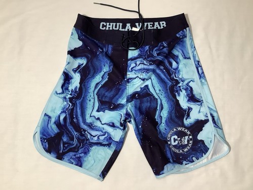 Chula Wear Shorts Size 26 X 7 Blue Physique Competition Board Mens | eBay