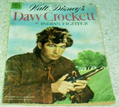 Walt Disney's Davy Crockett Indian Fighter Four-Color 631 (VG 4.0) 50% ...