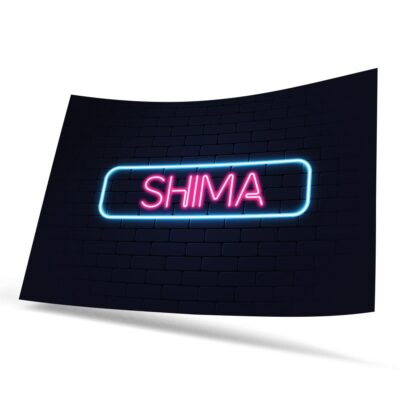 Poster A1 Neon Sign Design Shima City Japan #351193 | eBay