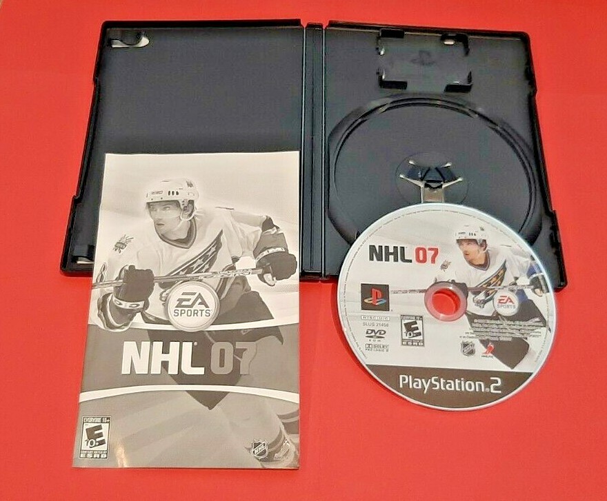 *NHL 07 HOCKEY* DVD PlayStation 2 PS2; Disc + Manual + Case | eBay