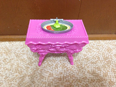 Barbie Doll Size The Little Mermaid Princess Ariel Dining Table ...