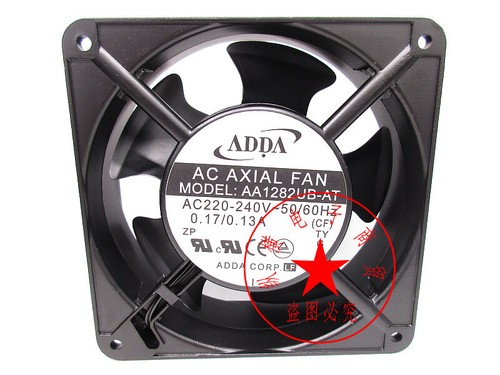 1PC ADDA AA1282UB-AT 12038 12CM 220-240V cooling fan blade type / | eBay