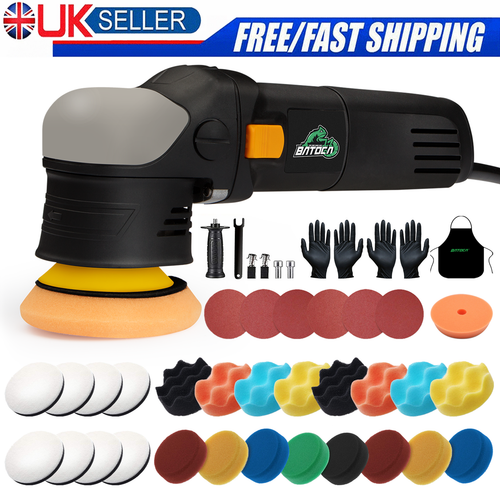 BATOCA Car Polisher Mini Buffer Sander Polishing DA 6 Speeds Machine 3 ...
