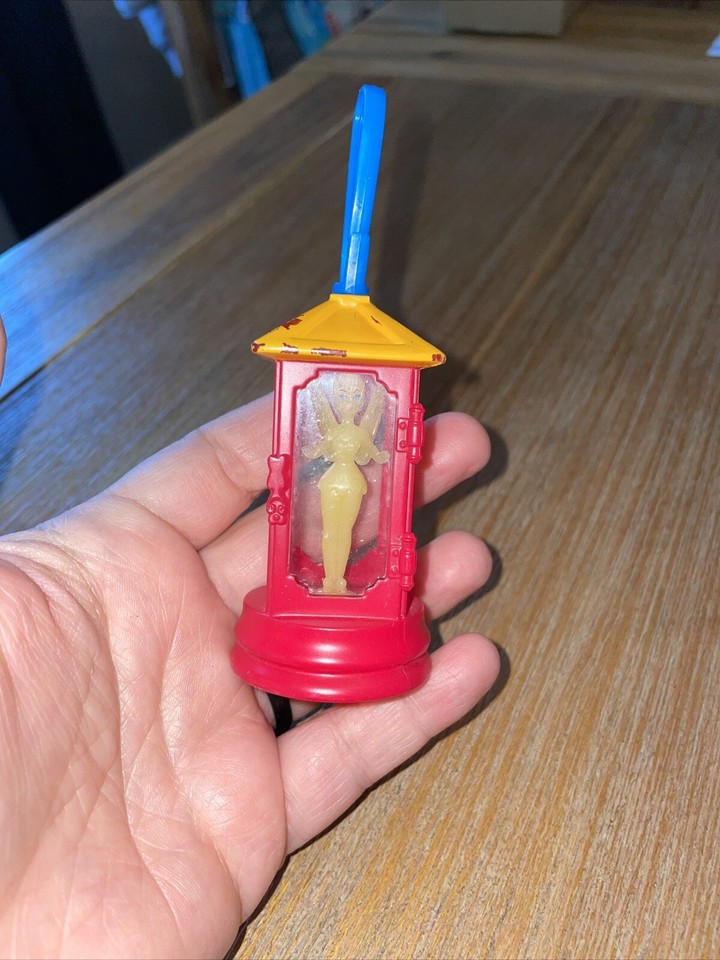 Tinkerbell Lantern Ornament, Key Chain, McDonalds Toy, Disney 1997 Clip ...