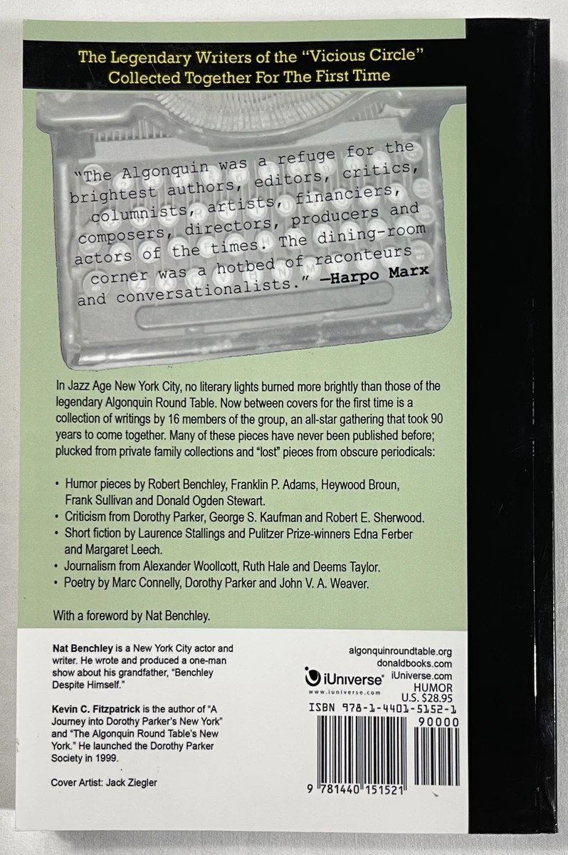 Algonquin Round Table Members | Cabinets Matttroy