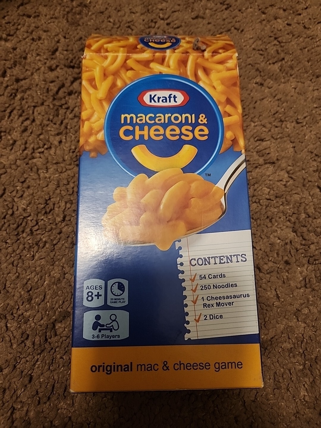 Kraft Macaroni And Cheese Game (open Box) Complete | eBay