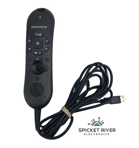 Nuance 0POWM2N-005 PowerMic II Speech Recognition Handheld Dictation ...