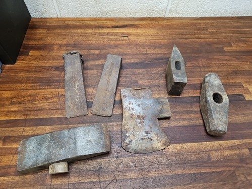 K212- Antique Splitting Wedges, Keen Kutter Axe Head, & Hammer Heads | eBay