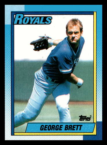 George Brett HOF 1990 Topps #60 Kansas City Royals Mint | eBay