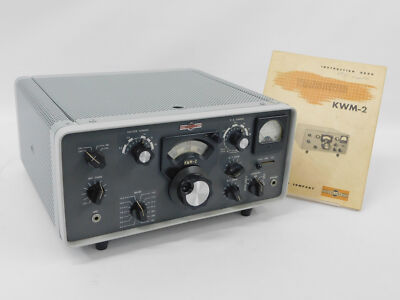Collins KWM-2 Winged Emblem WE Radio Transceiver + Manual (SN 619, full ...