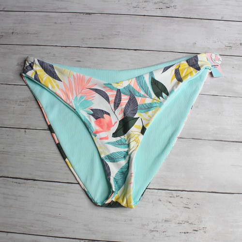 Ardene Swimwear Women's Bikini Swim Bottoms Size L Tropical Floral ...