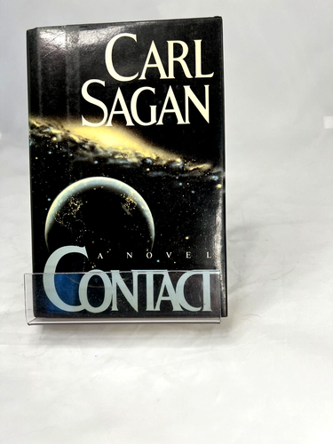 Carl Sagan CONTACT HC/DJ 1985 1st Edition/Printing 1985 Simon Vintage ...