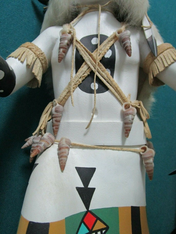 Hopi Kachina warrior "Merrill Yowytewa" Native American 20" | eBay