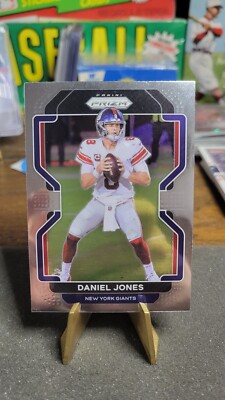 Daniel Jones 2021 Panini Prizm Football Chrome Base Card #231 New York ...