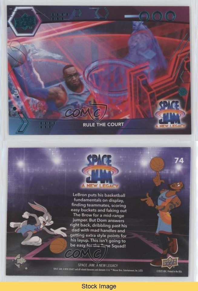 2021 Space Jam A New Legacy Turquoise Neon LeBron James Rule The Court ...