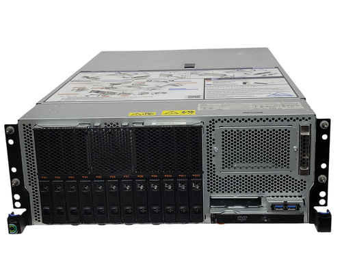 IBM Power8 8286-41A 1x Power CPU 256GB RAM 12x SFF Bay 4U, 2x PSU, READ ...