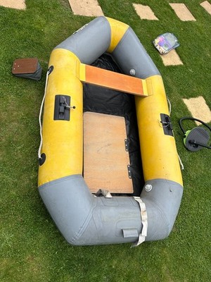 Achilles Inflatable Dinghy 2 Man Slatted Floor Bag | eBay UK