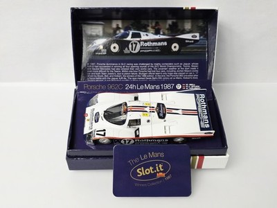 SLOT IT PORSCHE 962C LE MANS 1987 1/32 SCALE SLOT CAR VERY NICE!!! | eBay