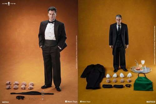 1/6 1989 Bruce Wayne & Alfred Pennyworth Figure SET Mars Toys Hot ...