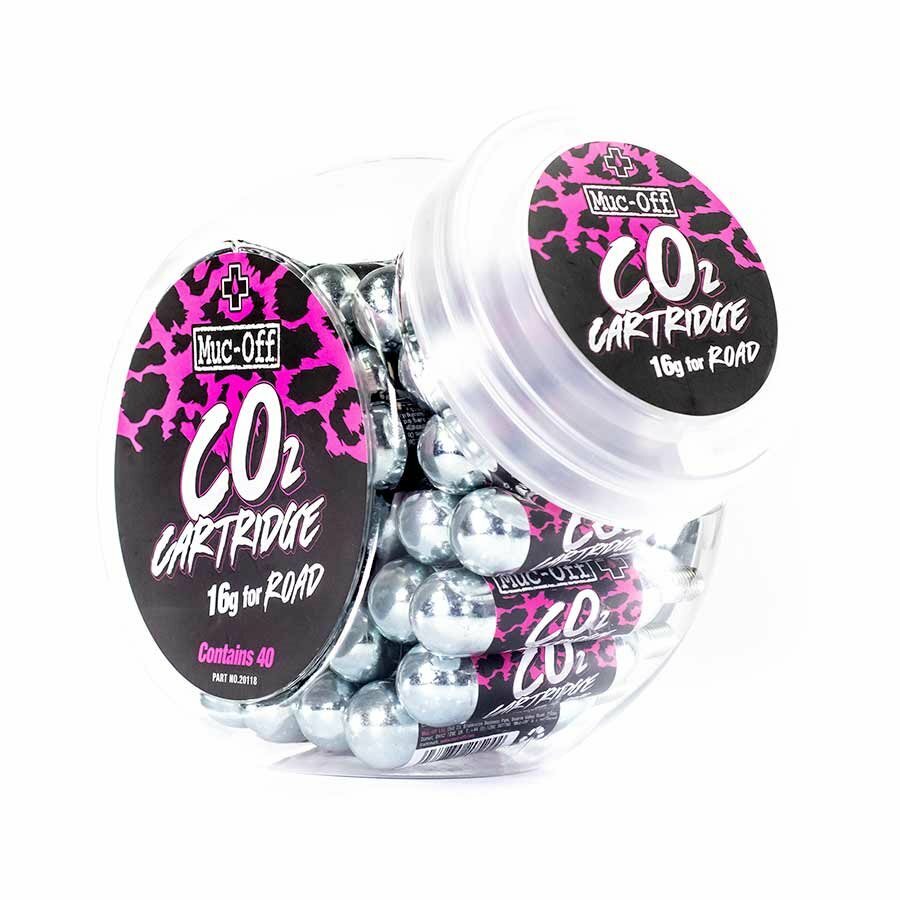 Muc-Off+CO2+Cartridge+-+16g+for+Road+-+Jar+of+40+-+20118 for sale ...