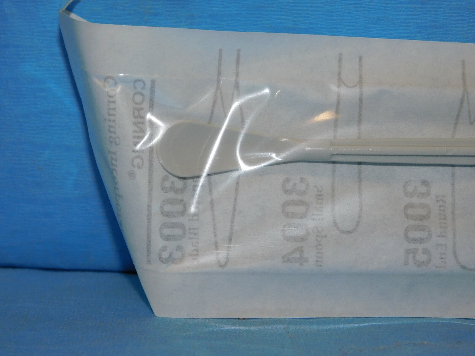 CORNING 3006 LAB CELL CULTURE SPATULA V SCOOP/SPOON STERILE 24.9CM CASE ...