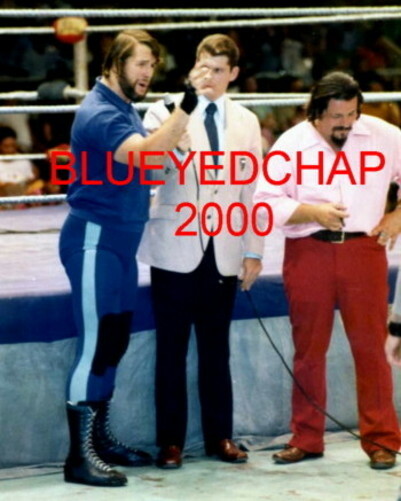 THE SPOILER / DON JARDINE- LOU ALBANO & VINCE MCMAHON 8 X 10 WRESTLING ...