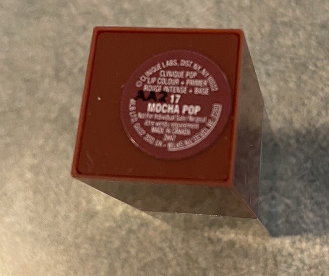 Clinic Color Pop Lipstick Mocha Pop 17 NEW travel Size | eBay