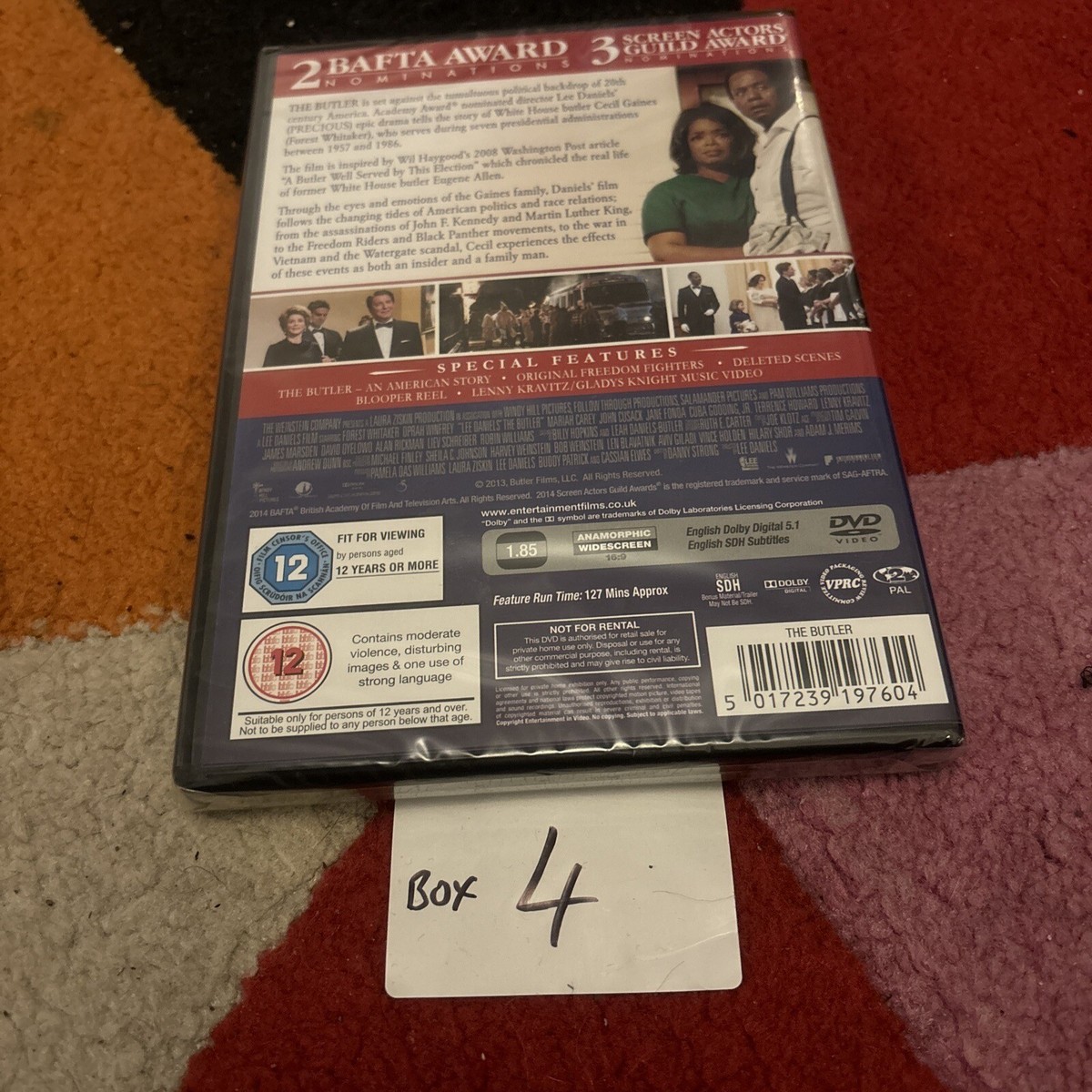 The Butler 2024 Dvd Deksel BRAND NEW Last Seen Alive (DVD, 2022) R4