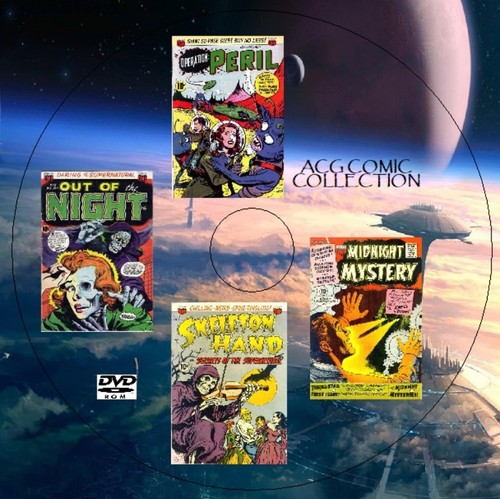 ACG (AMERICAN COMICS GROUP) DIGITAL COMICS COLLECTION ON DVD HORROR SCI ...
