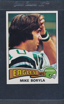 1975 Topps #417 Mike Boryla Eagles NM/MT *1414 | eBay